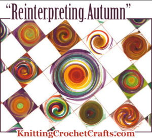 Collage Art: Reinterpreting Autumn Featuring Spin Art and Painting