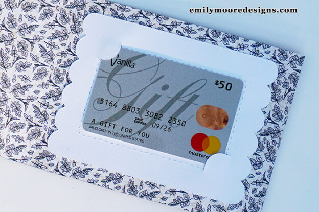 How to Make a Wedding Card With a Gift Card Holder Inside: Free Step-By ...